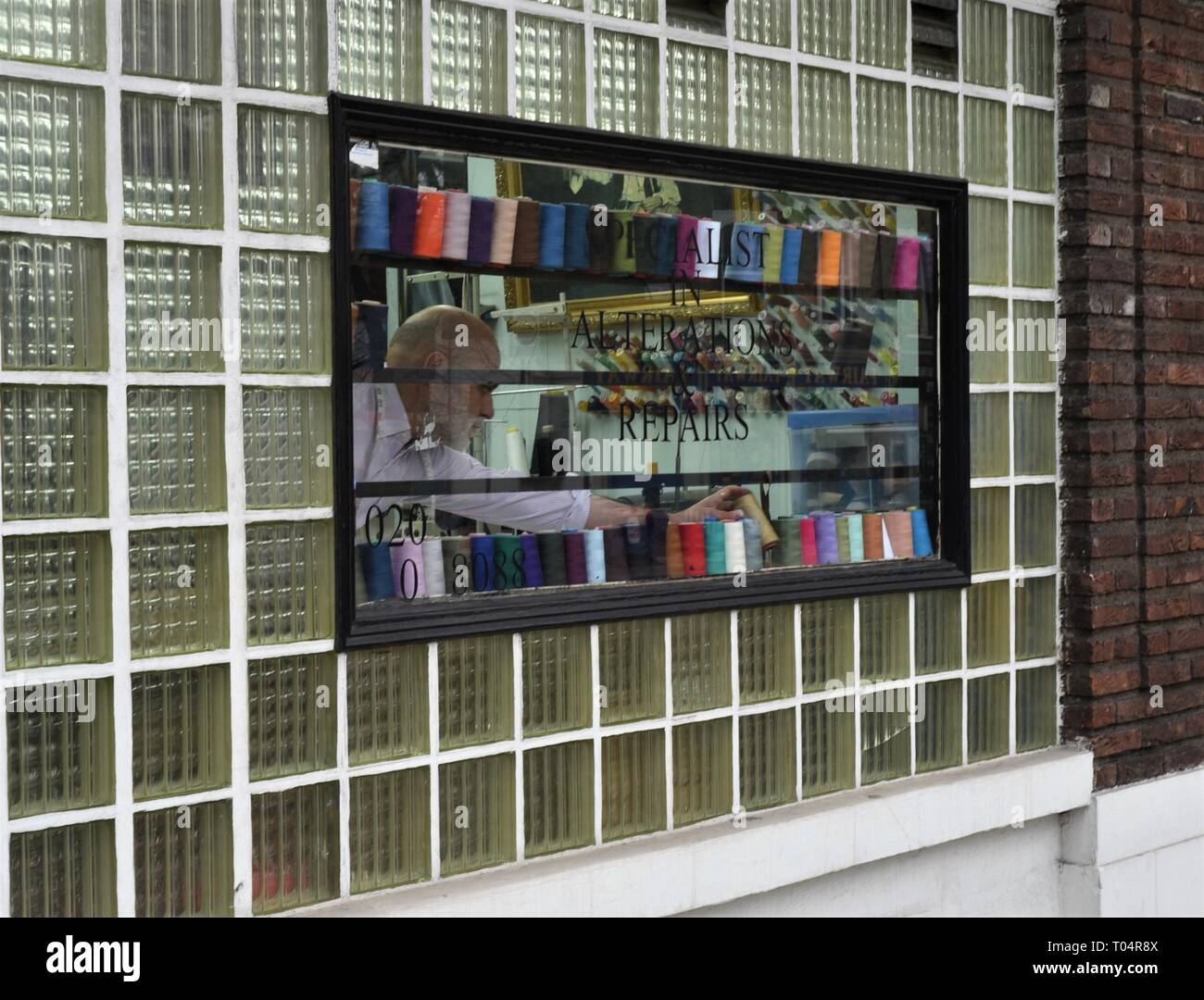 Tailor Window High Resolution Stock Photography and Images - Alamy