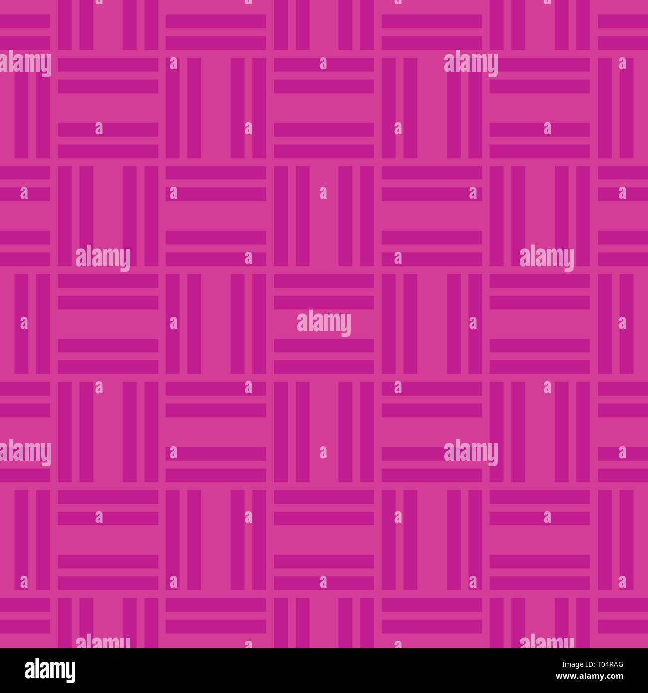 Vector seamless pattern of striped squares. Crosshatch geometric ...