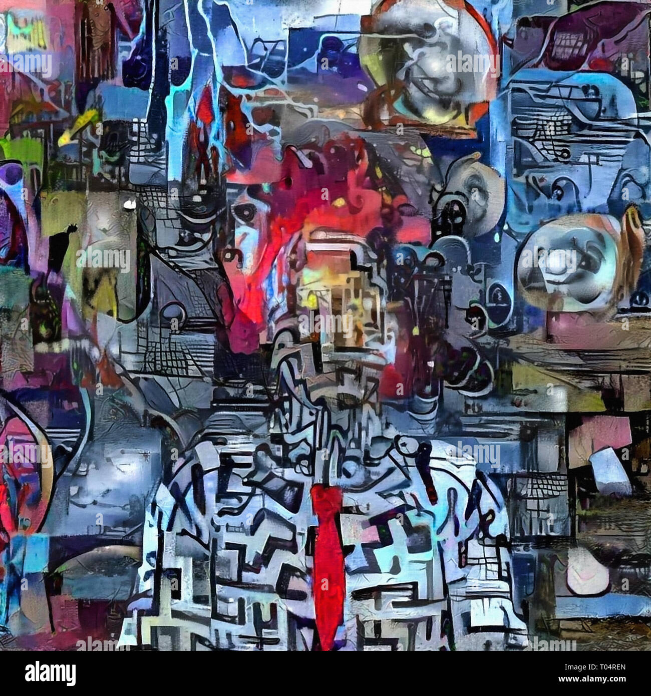 Surreal composition. World of Imagination Stock Photo - Alamy