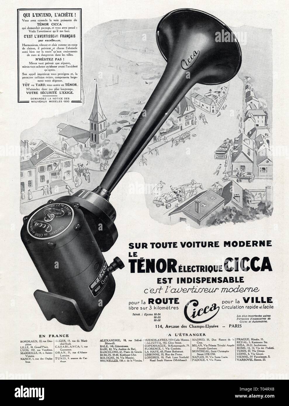 Tenor francais hi-res stock photography and images - Alamy