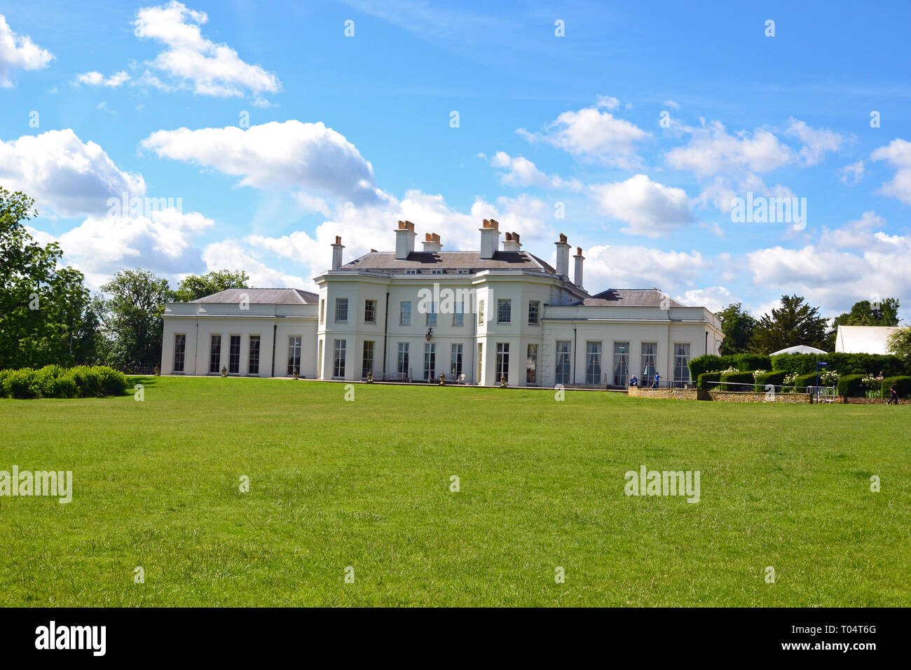 The grade II listed Neo-Classical elegant villa at Hylands House and ...