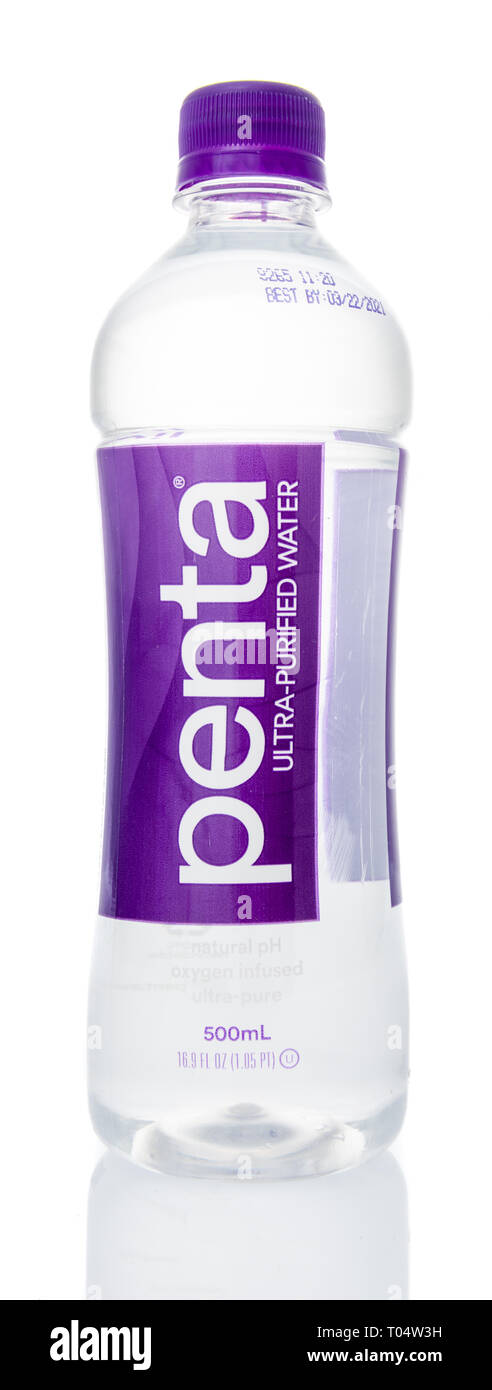 Penta water bottle hi-res stock photography and images - Alamy