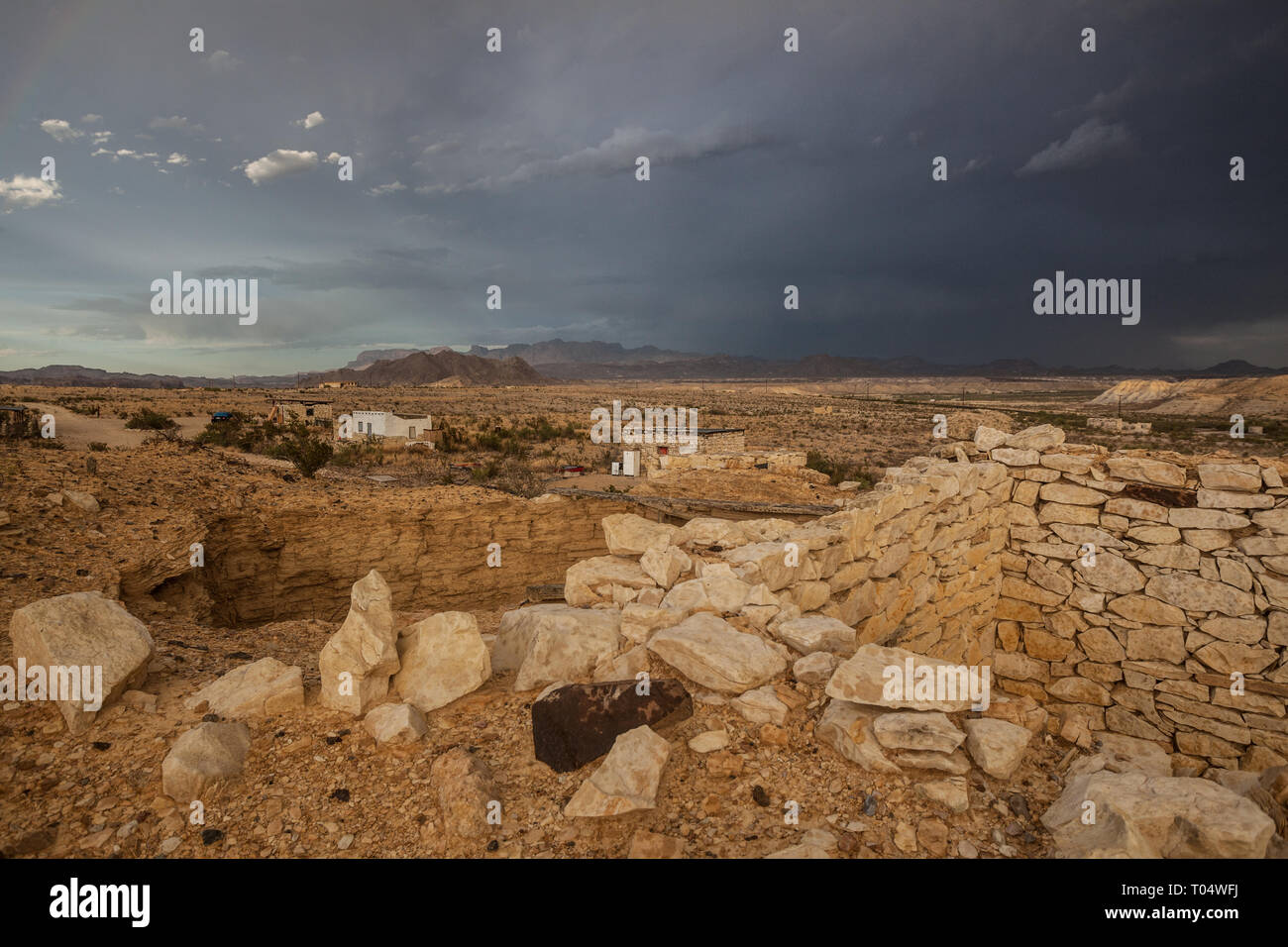 Terlingua, Brewster County, Texas, USA Stock Photo - Alamy