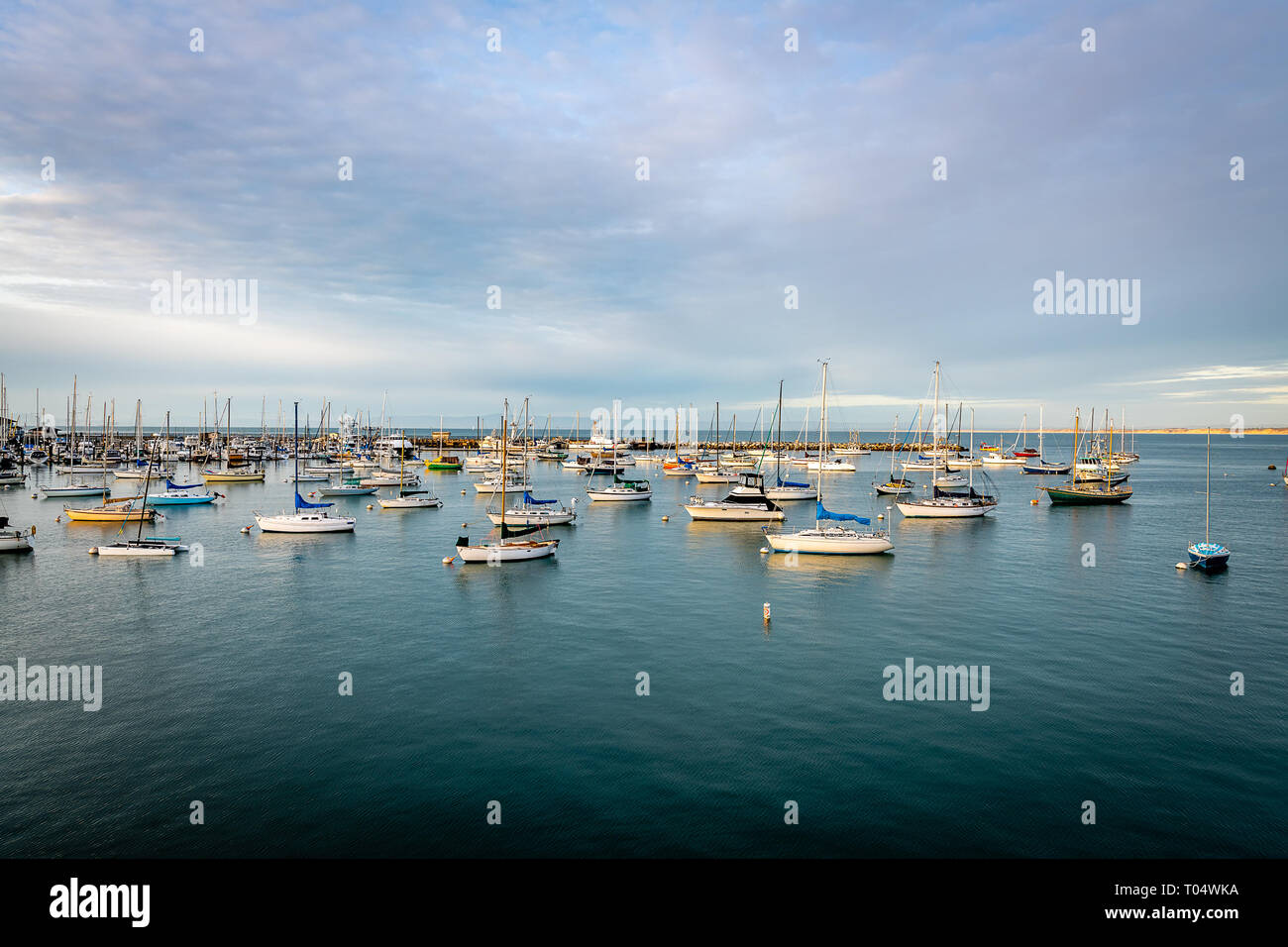 End of day at Monterey, California Stock Photo - Alamy
