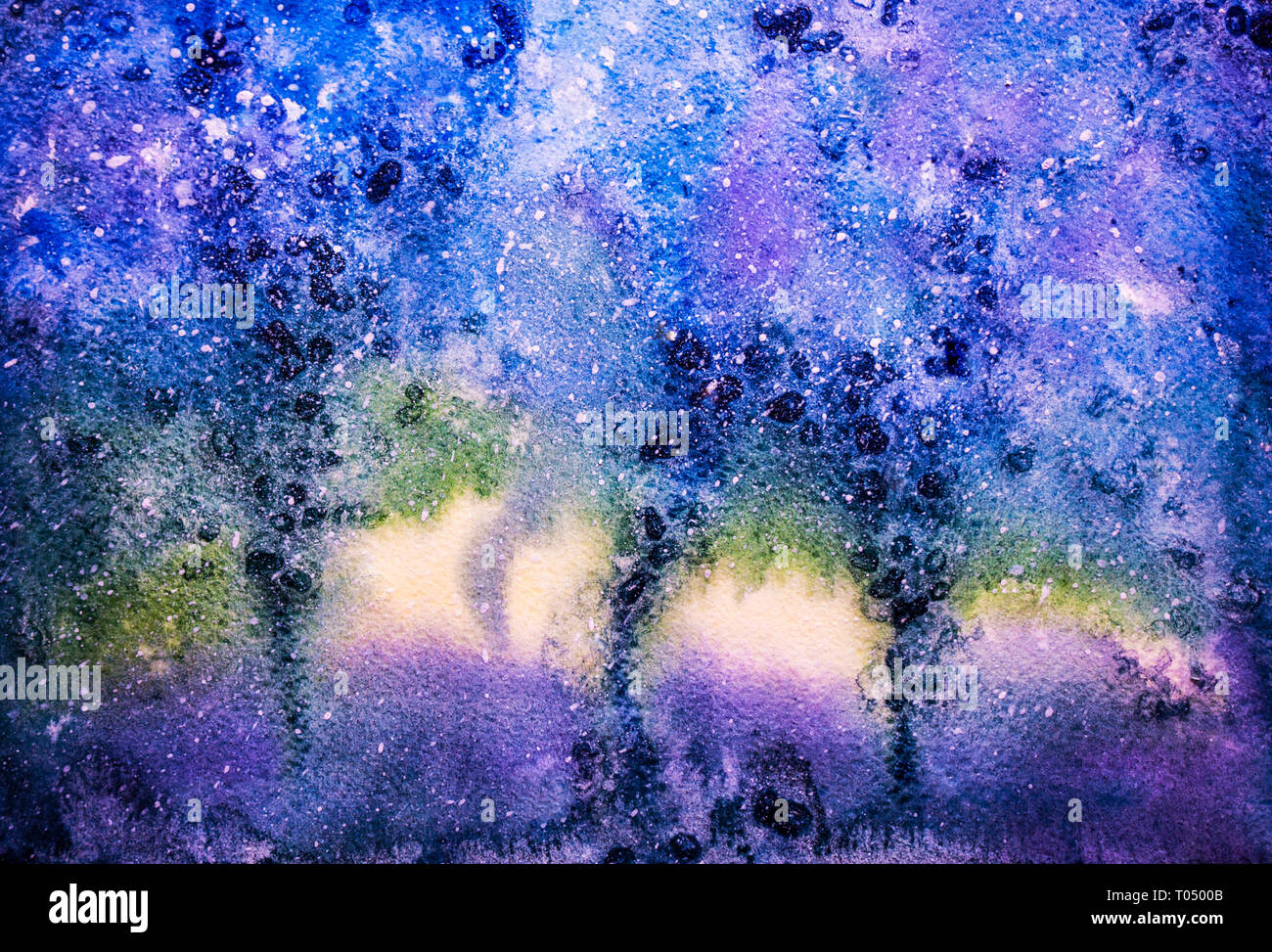 Abstract watercolor night sky background Stock Photo - Alamy