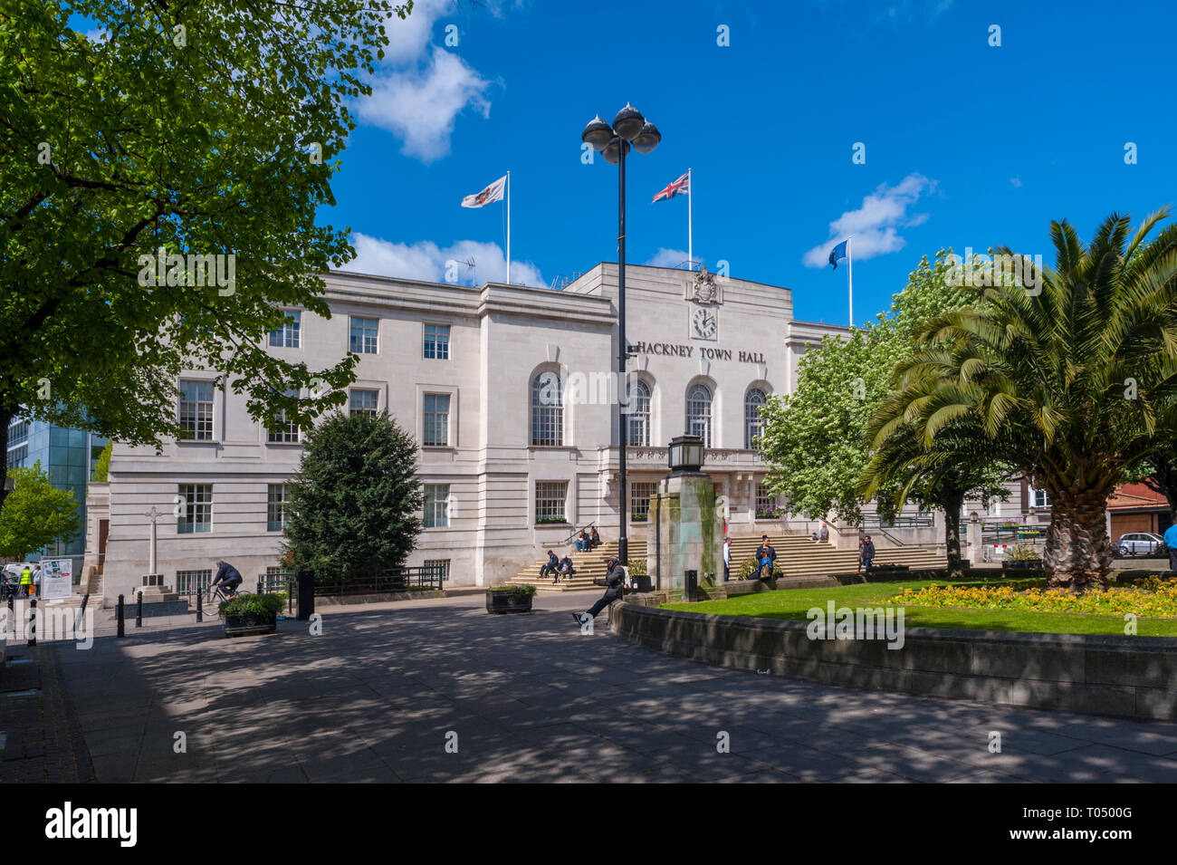 Hackney town hall building hi-res stock photography and images - Alamy