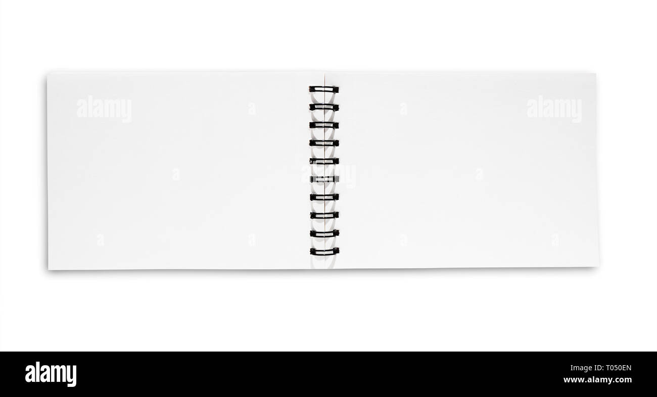 Mockup top view open Cut Out Stock Images & Pictures - Alamy