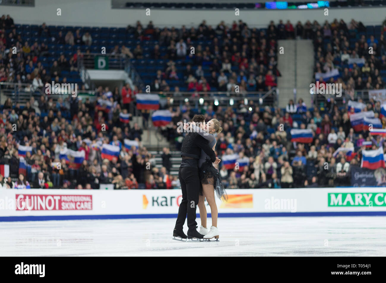 Alexandra Stepanova and Ivan Bukin from Russia during 2019 European ...