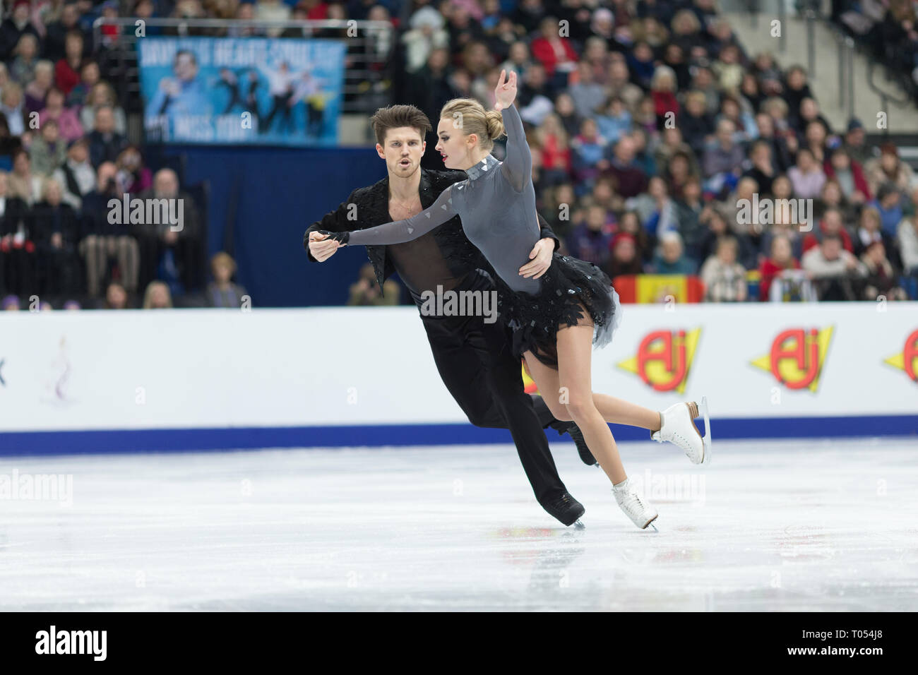 Alexandra Stepanova and Ivan Bukin from Russia during 2019 European ...