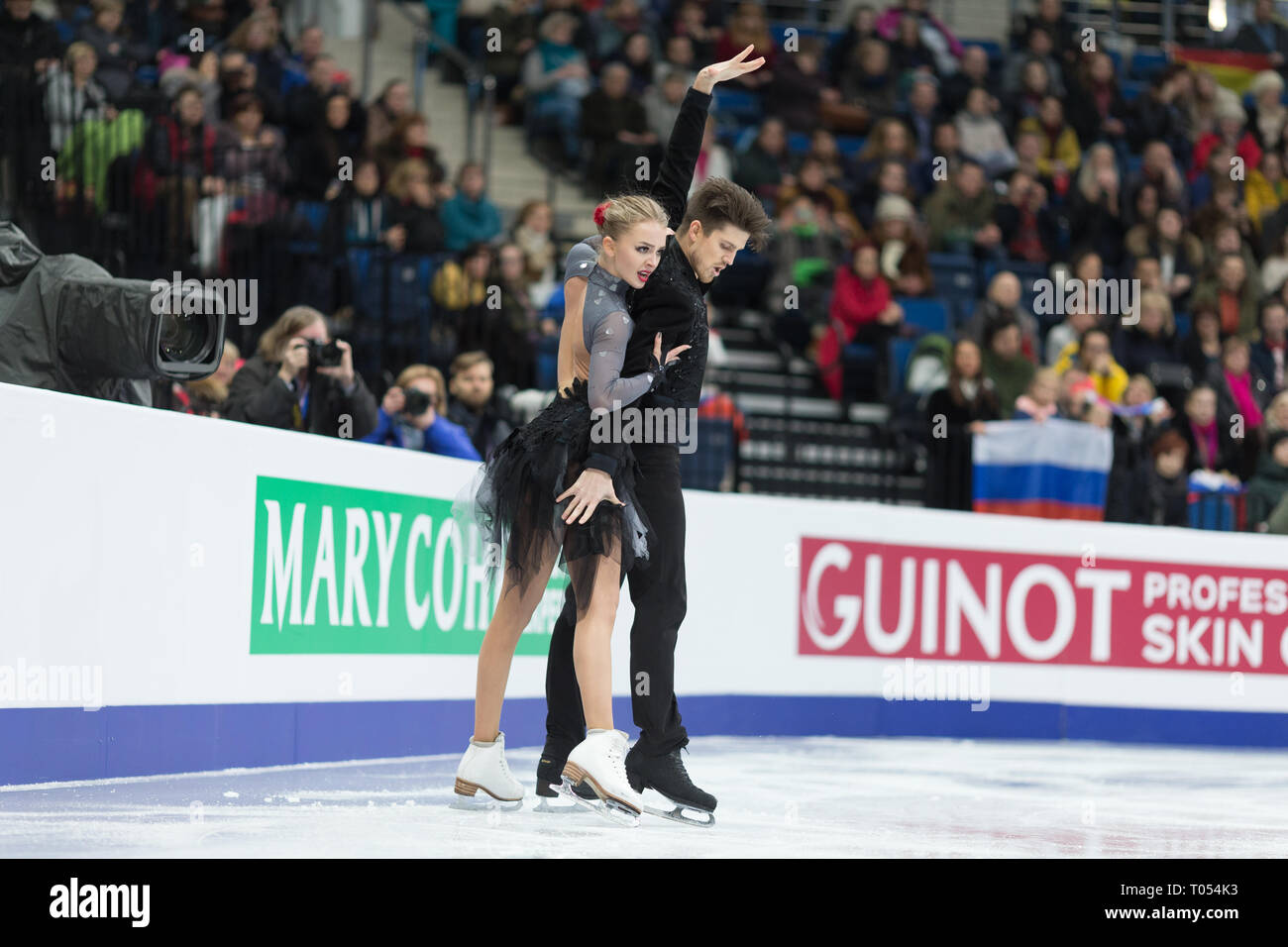 Alexandra Stepanova and Ivan Bukin from Russia during 2019 European ...