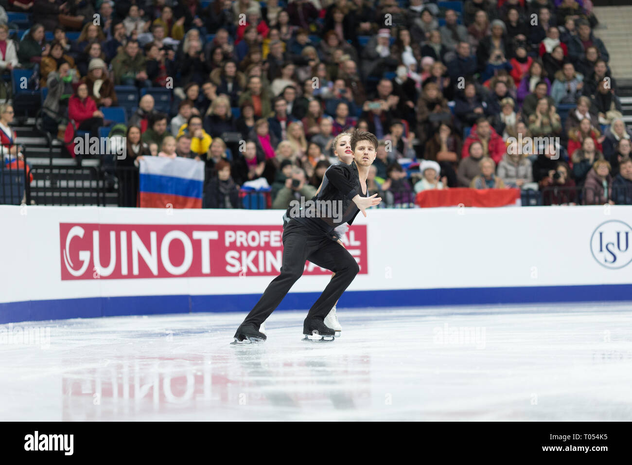 Alexandra Stepanova and Ivan Bukin from Russia during 2019 European ...
