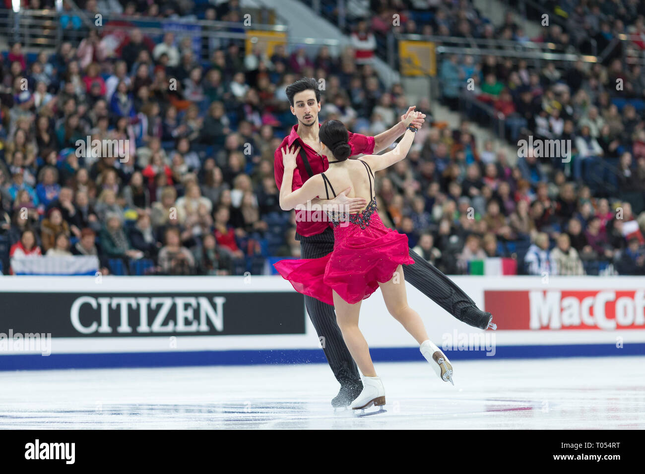 Jasmine Tessari and Francesco Fioretti from Italy during 2019 European ...