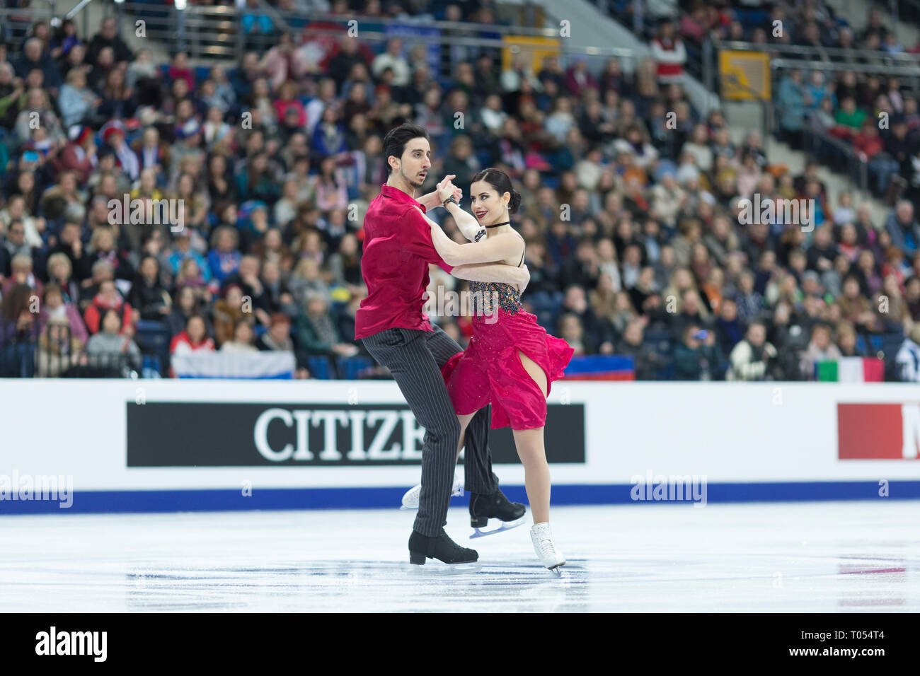 Jasmine Tessari and Francesco Fioretti from Italy during 2019 European ...