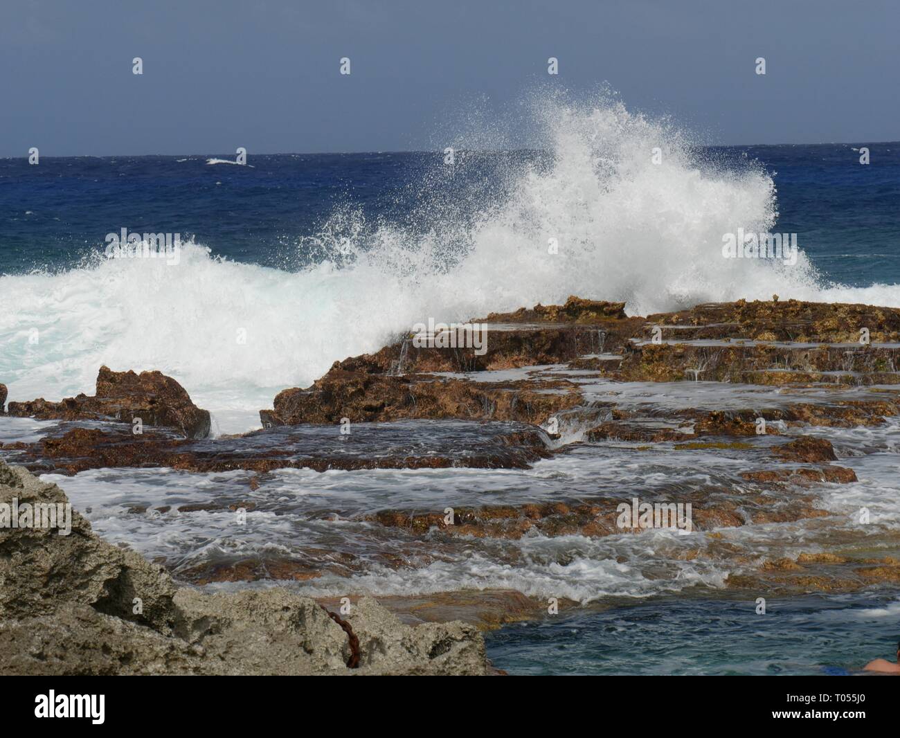 Blue waters angry sea hi-res stock photography and images - Alamy