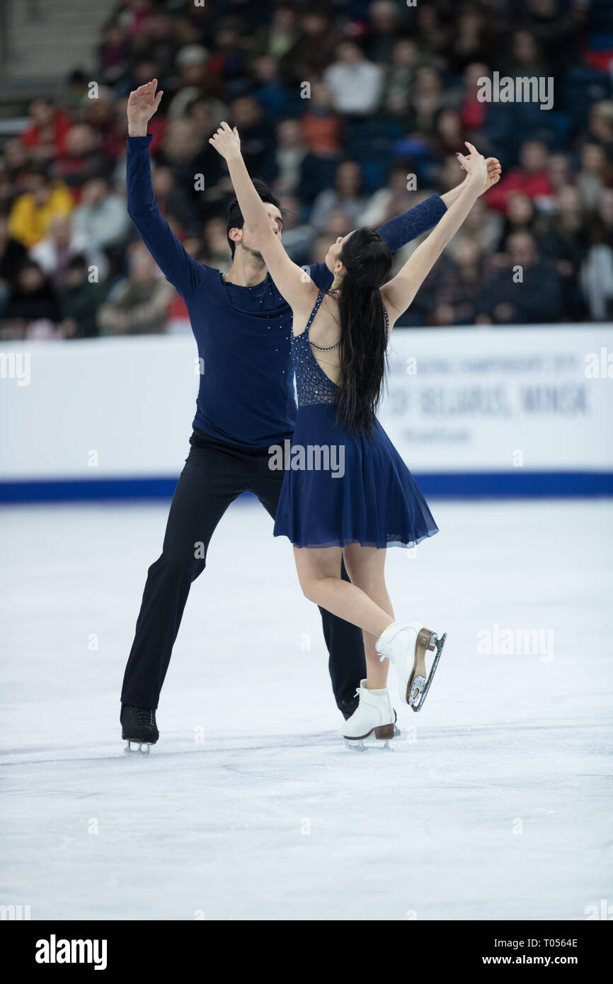 2019 european figure skating championships hi-res stock photography and ...