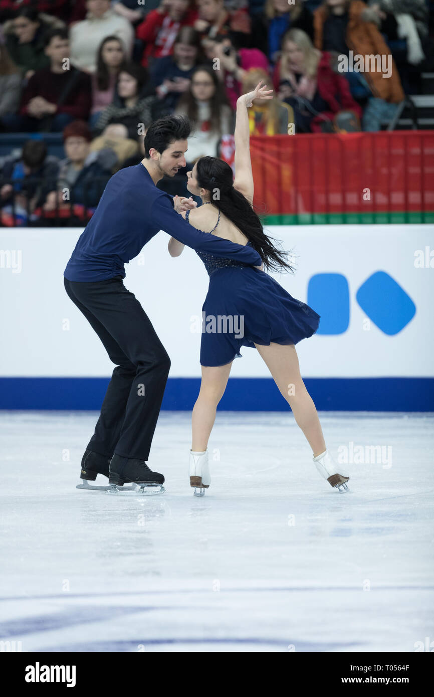 Jasmine tessari and francesco fioretti of italy hi-res stock ...