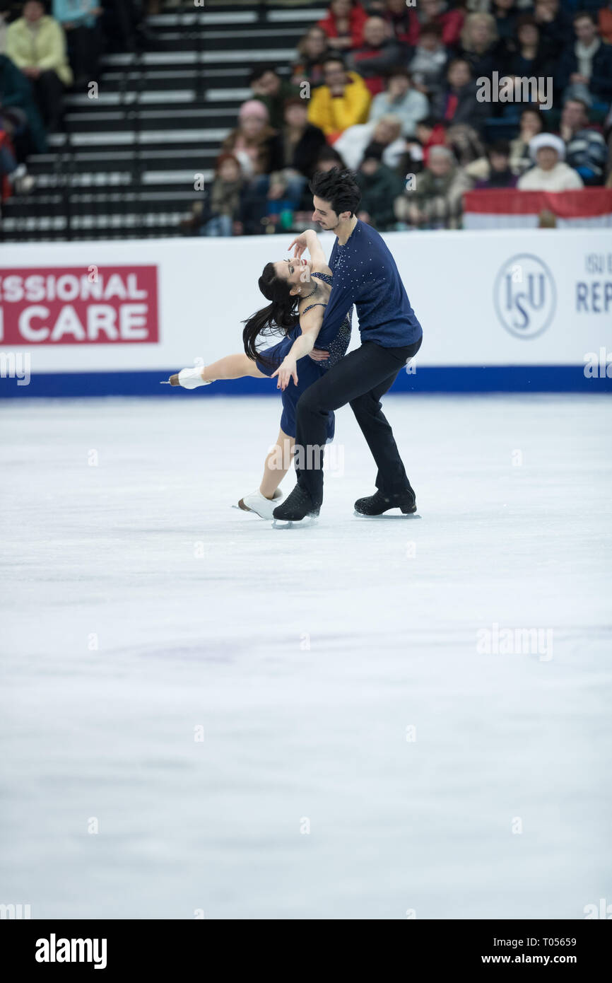 Jasmine Tessari and Francesco Fioretti from Italy during 2019 European ...