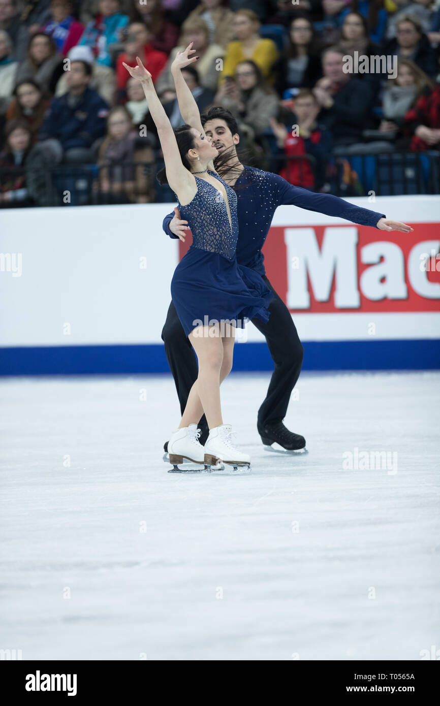 Jasmine Tessari and Francesco Fioretti from Italy during 2019 European ...