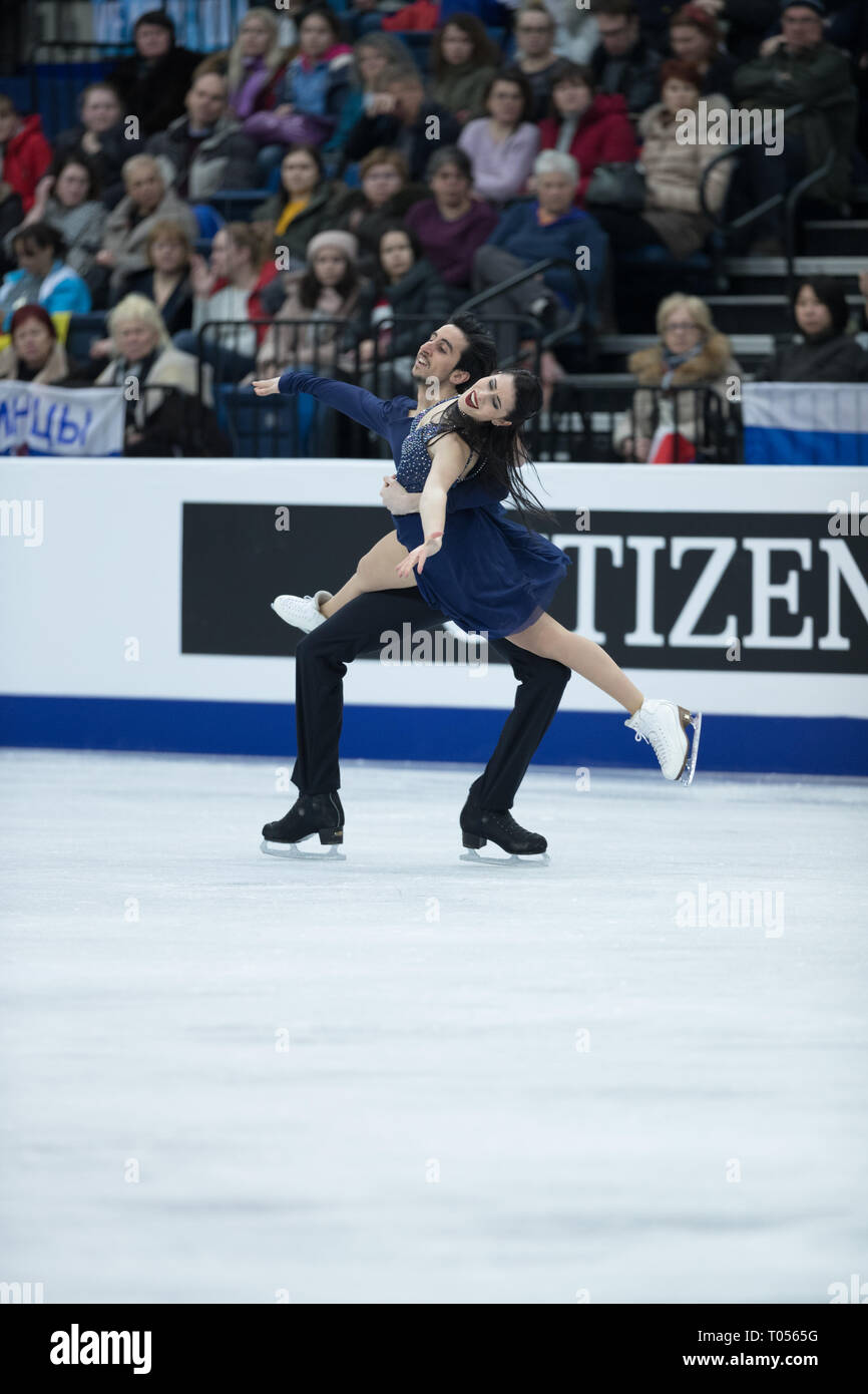 Jasmine tessari and francesco fioretti of italy hi-res stock ...