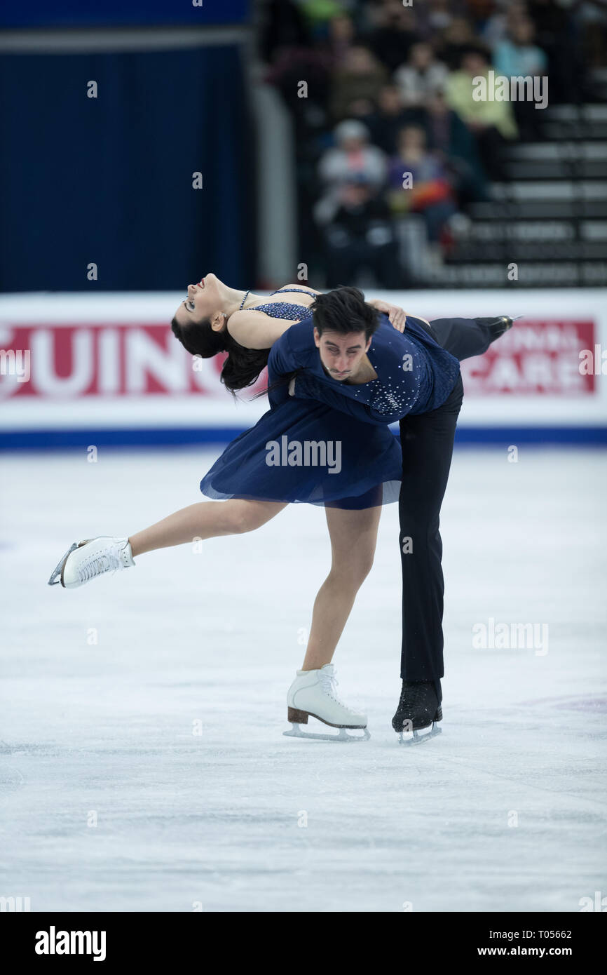 Jasmine Tessari and Francesco Fioretti from Italy during 2019 European ...