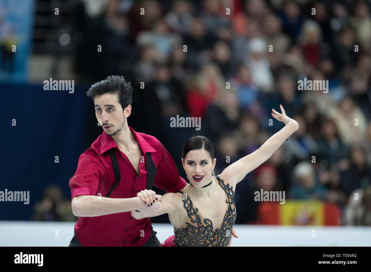 Jasmine Tessari and Francesco Fioretti from Italy during 2019 European ...