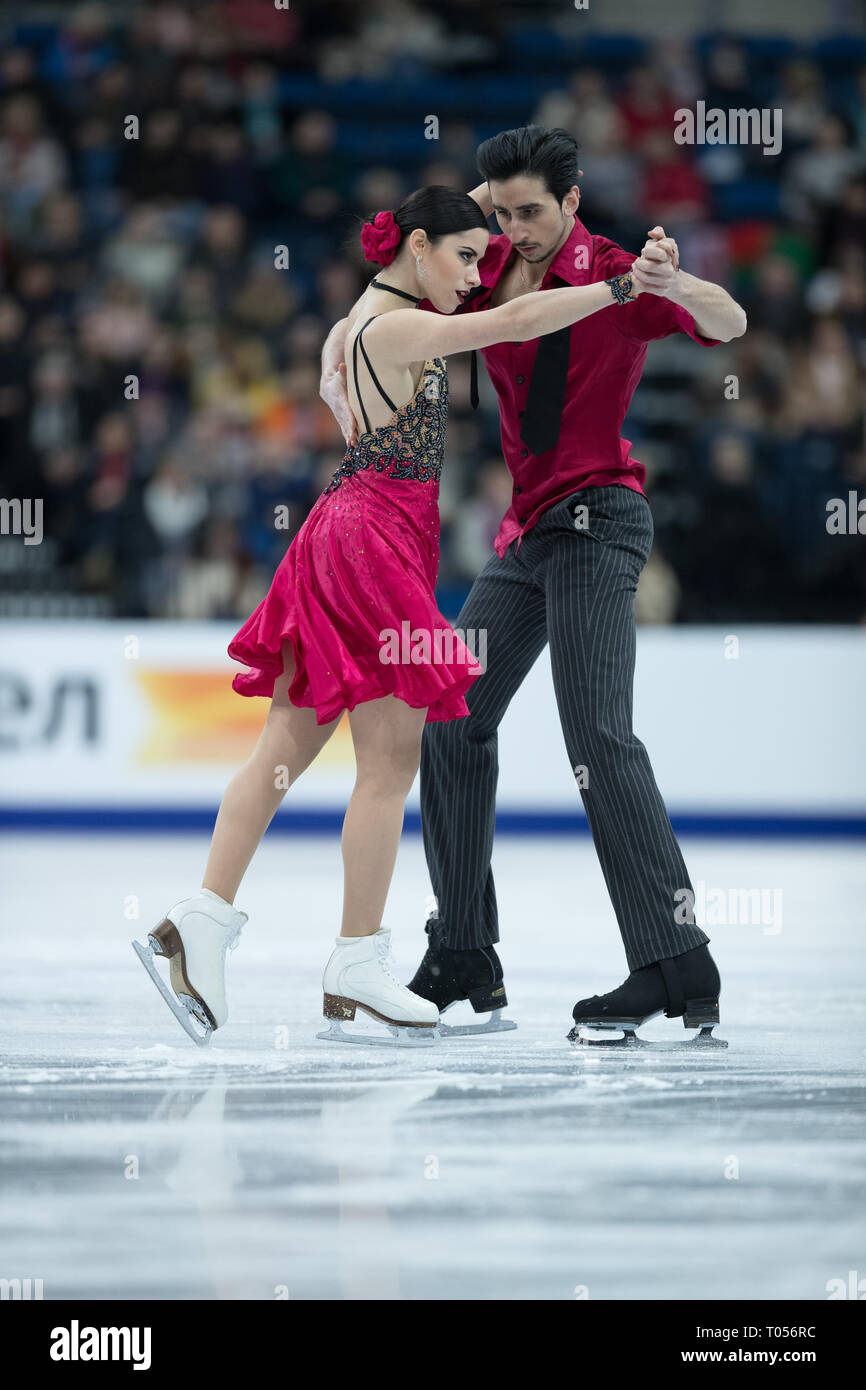 Jasmine Tessari and Francesco Fioretti from Italy during 2019 European ...