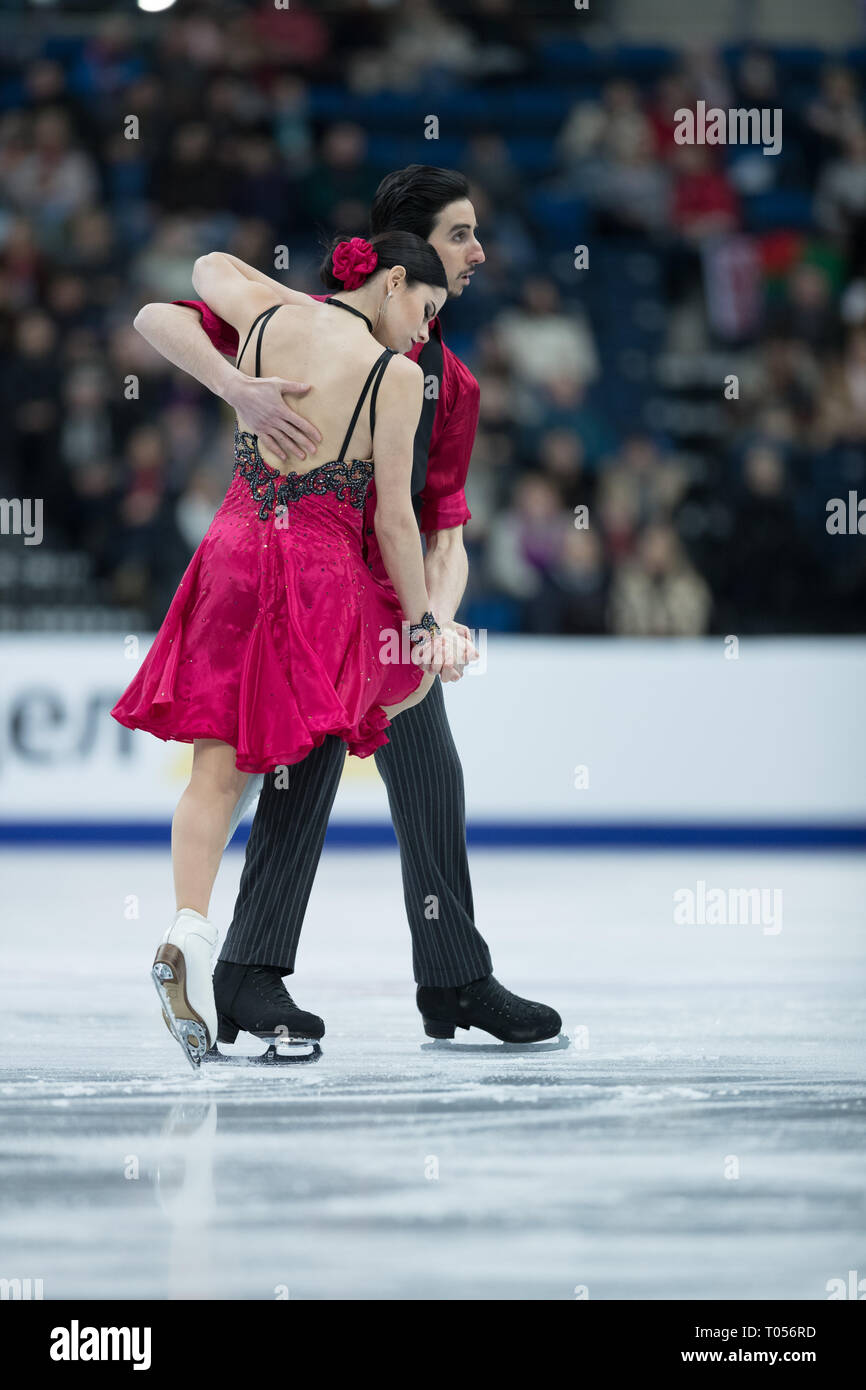 Jasmine Tessari and Francesco Fioretti from Italy during 2019 European ...