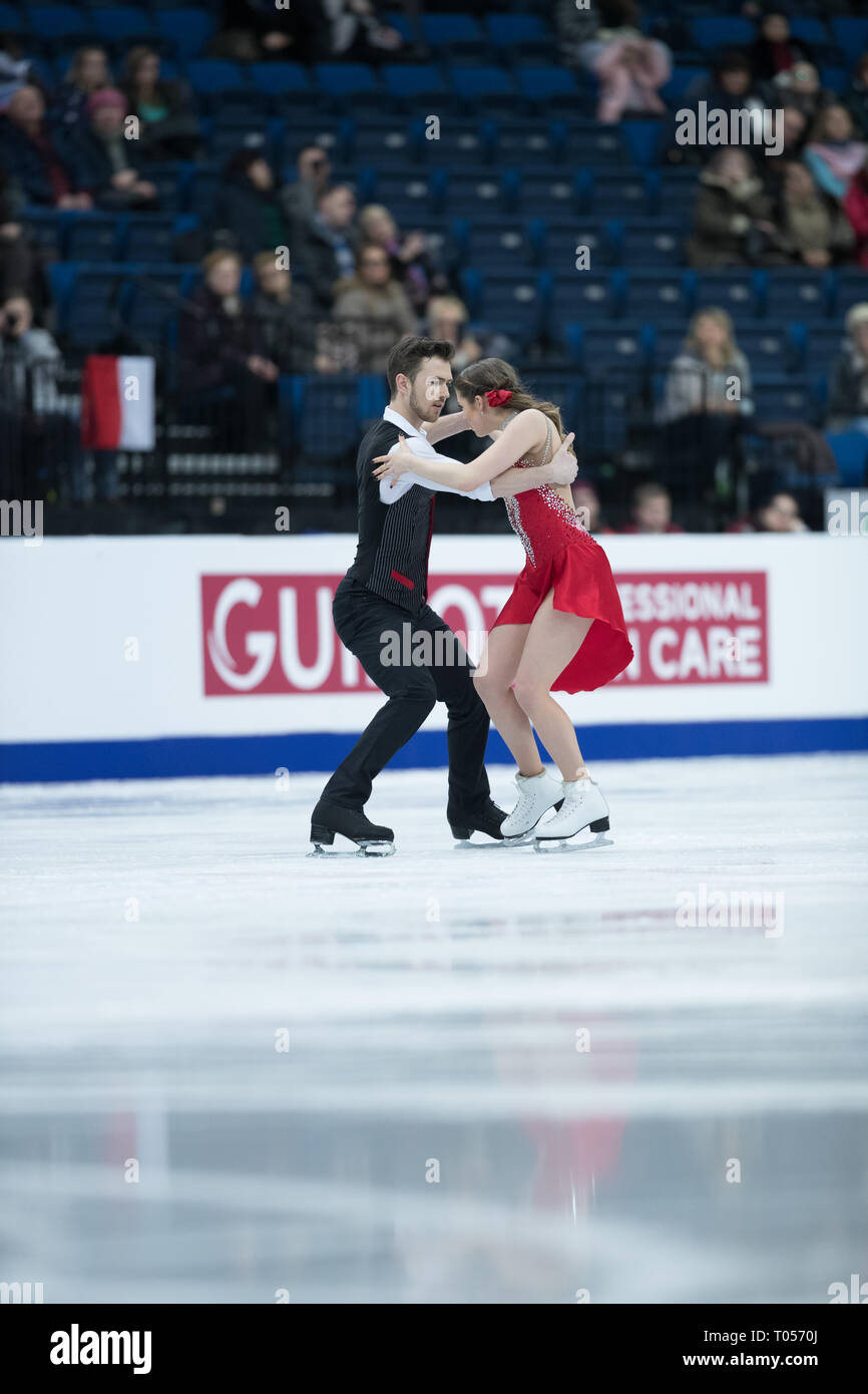 Robynne Tweedale and Joseph Buckland from Great Britain during 2019 ...