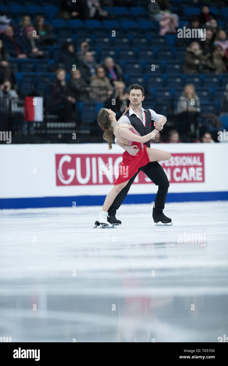 Robynne Tweedale and Joseph Buckland from Great Britain during 2019 ...