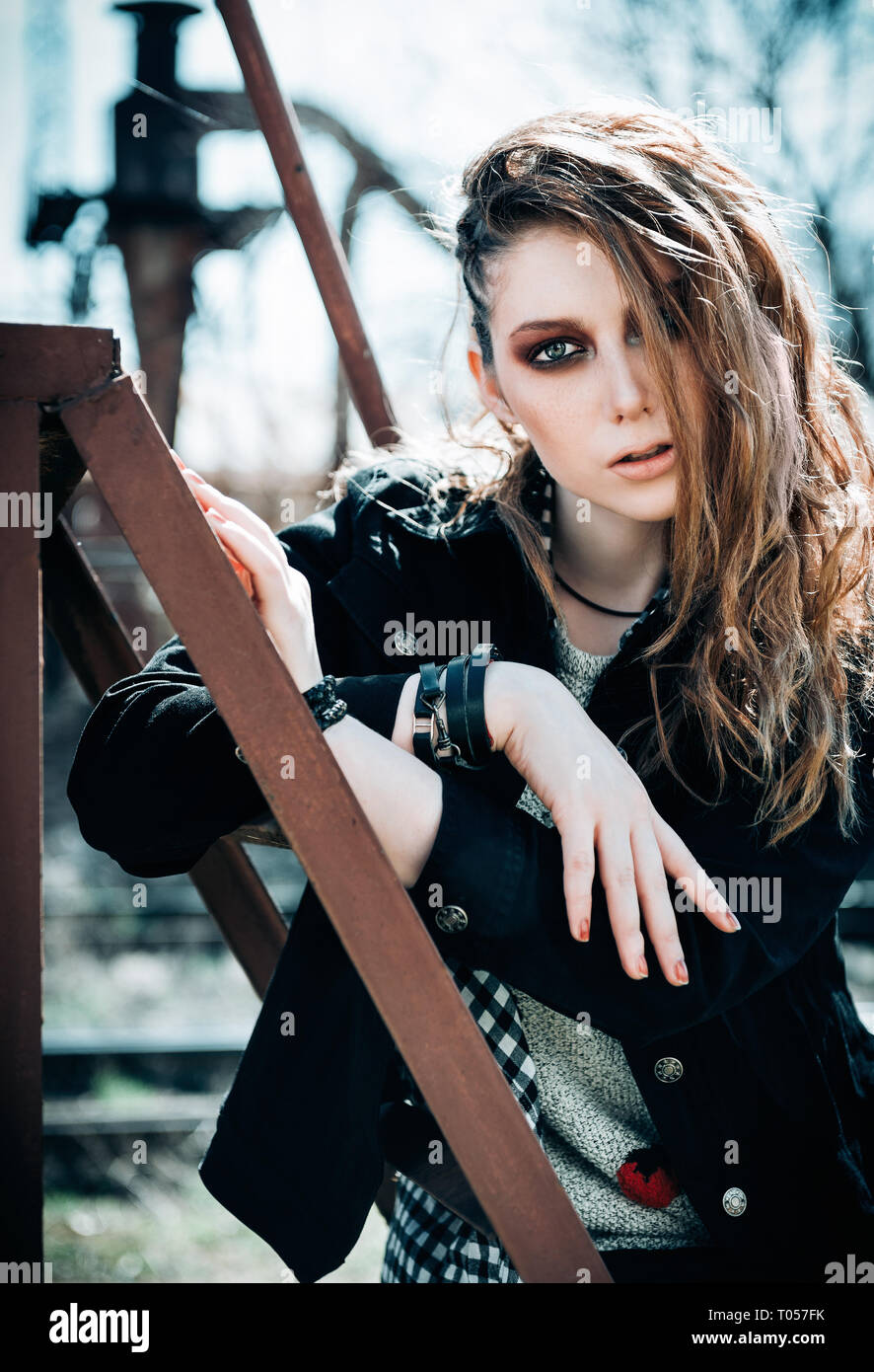 Punk Rock Jacket Girls