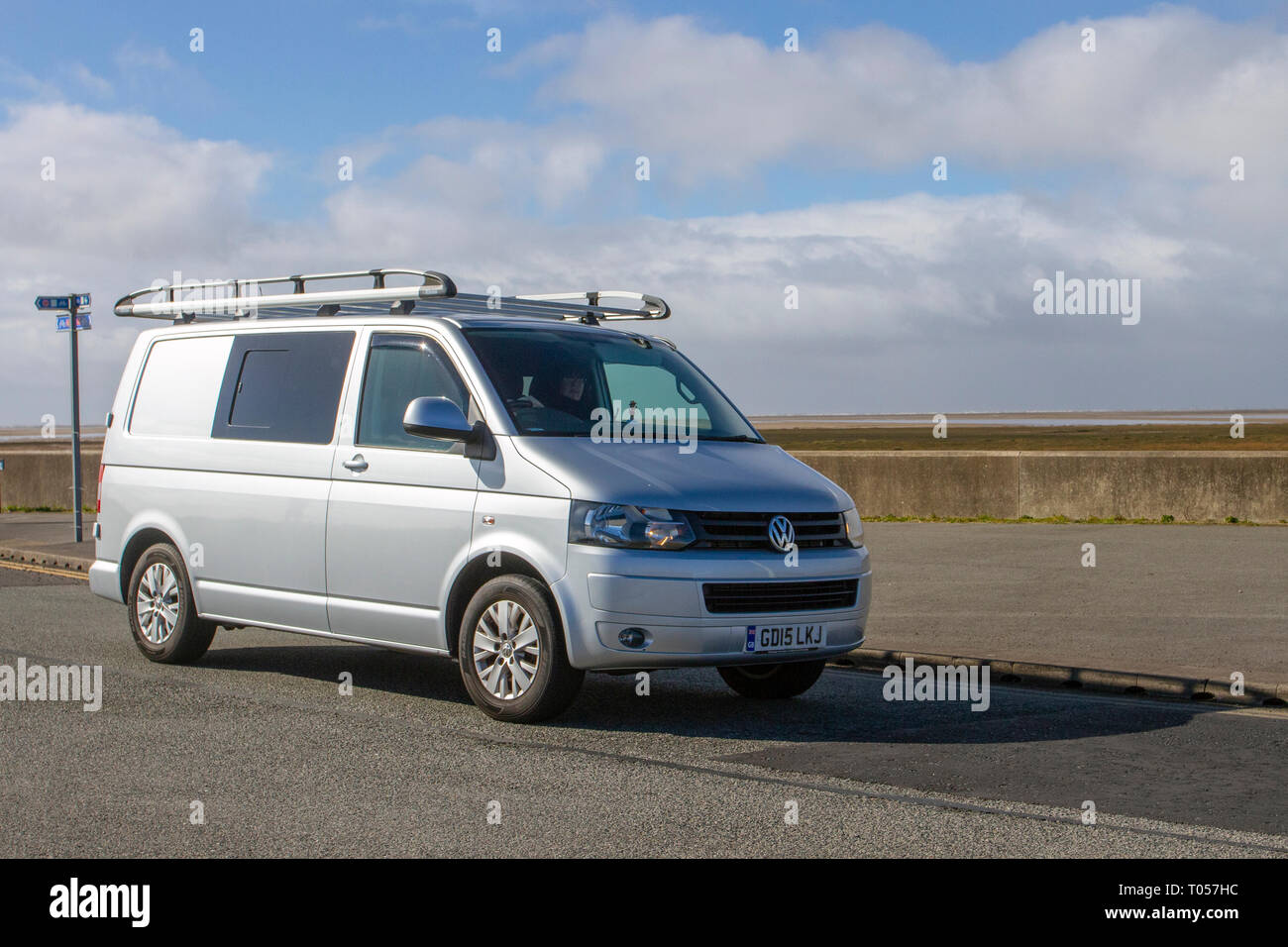 Silver vw van hi-res stock photography and images - Alamy