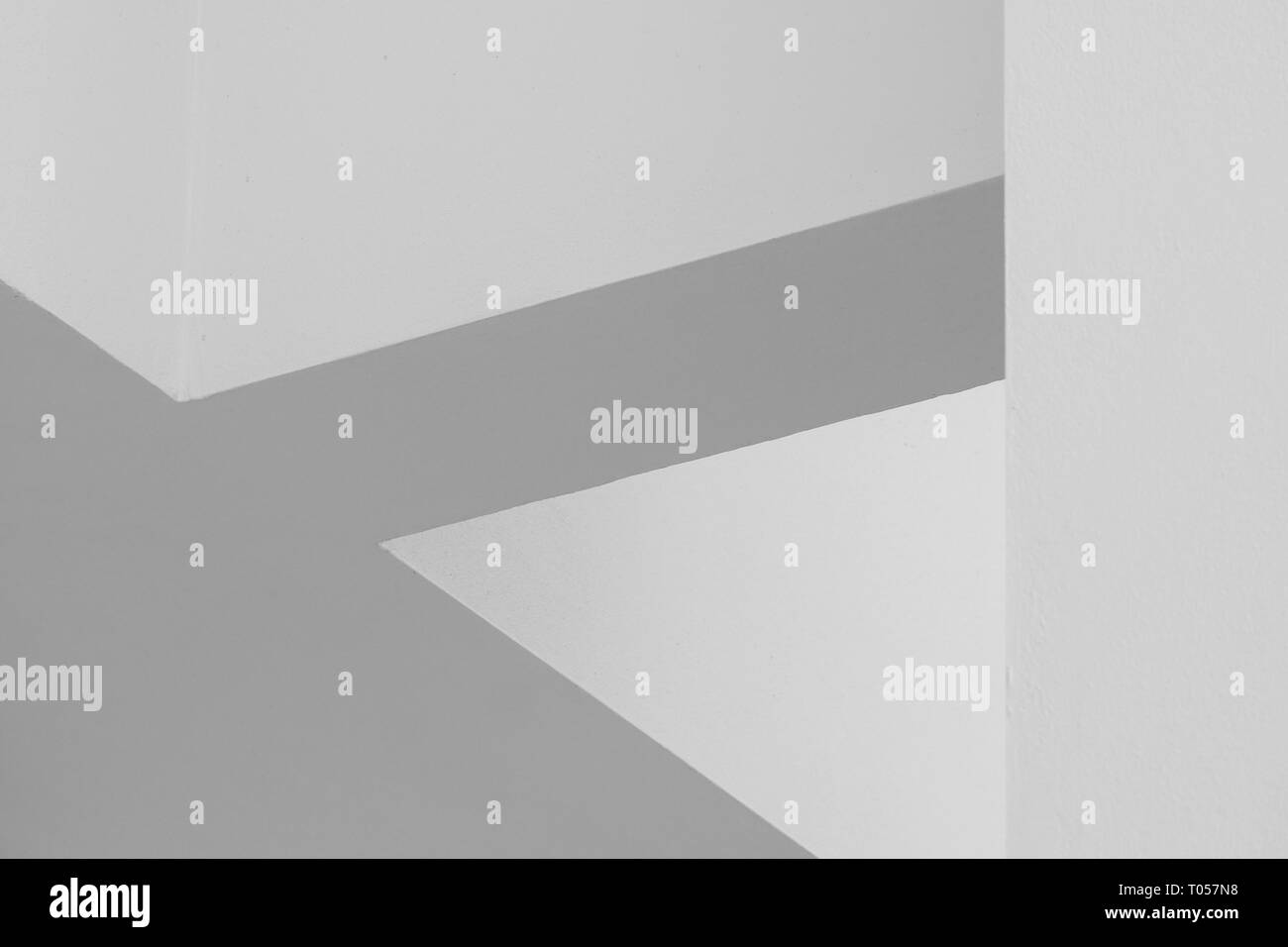 Abstract lines on architecture. modern architecture detail. Refined ...