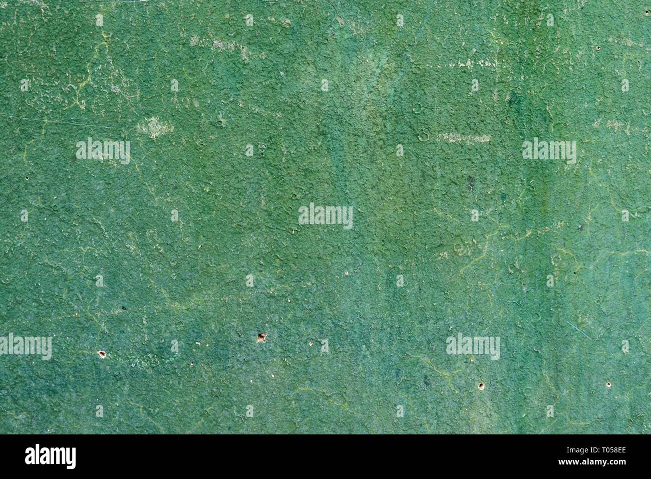 Close up surface of aged and weathered paint on different walls in high ...