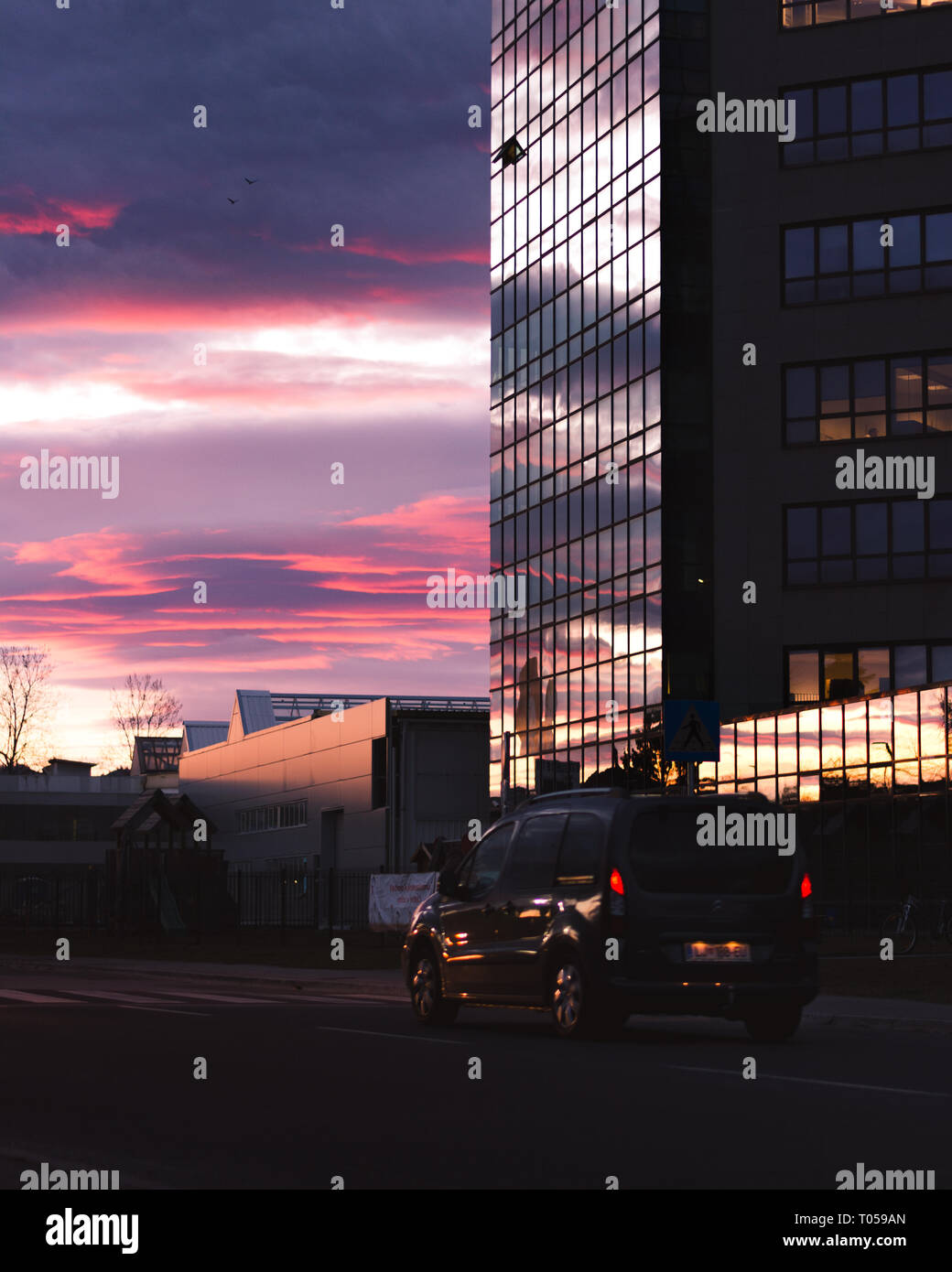 Car dramatic hi-res stock photography and images - Alamy