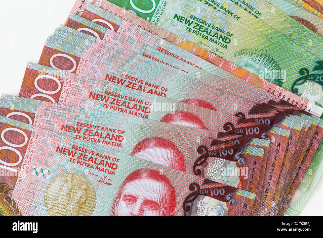 New Zealand money Stock Photo - Alamy