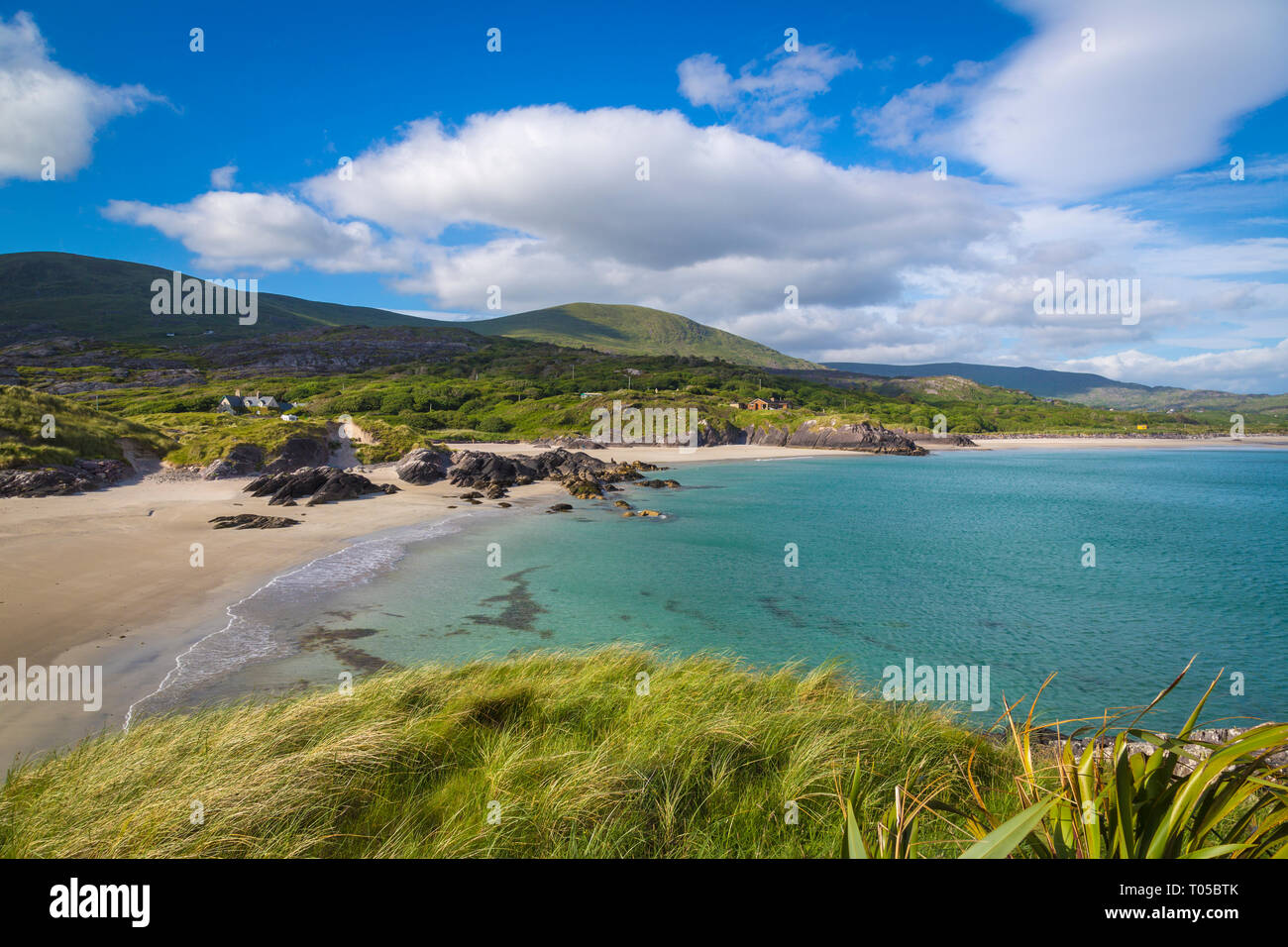 Derrynane Beach, Abbey Island, Ring of Kerry, Iveragh Peninsula, Co ...