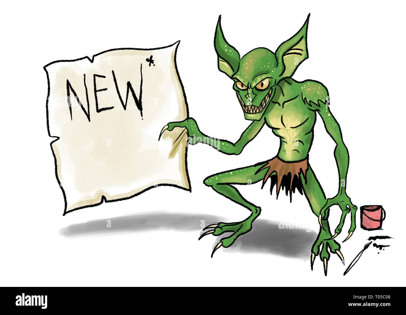 Goblins Illustration High Resolution Stock Photography and Images - Alamy