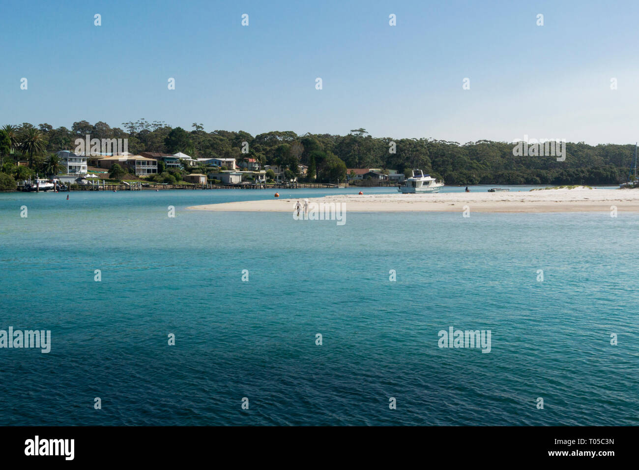 The waterfront at Huskisson, Jervis Bay, New South Wales, Australia ...