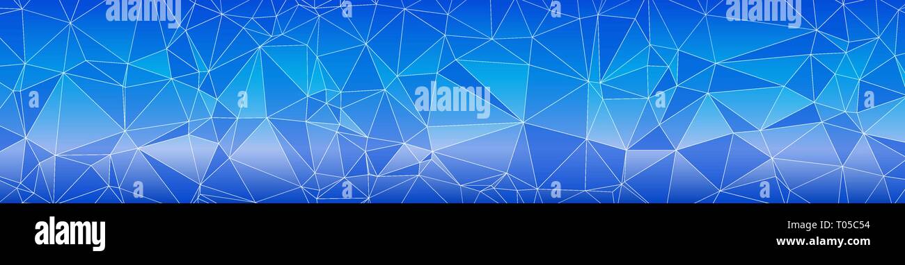 Wide banner technology science vector shapes Stock Vector Image & Art ...