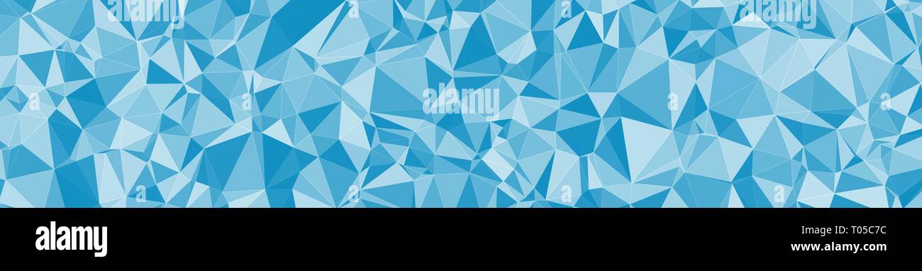 Random triangle shapes vector triangular wide banner Stock Vector Image & Art - Alamy