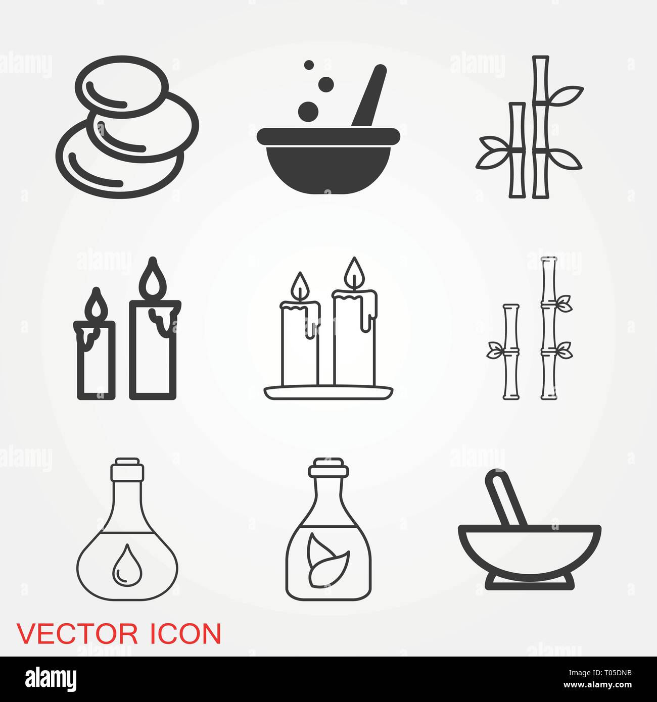 Zen icon vector sign symbol for design Stock Vector Image & Art - Alamy