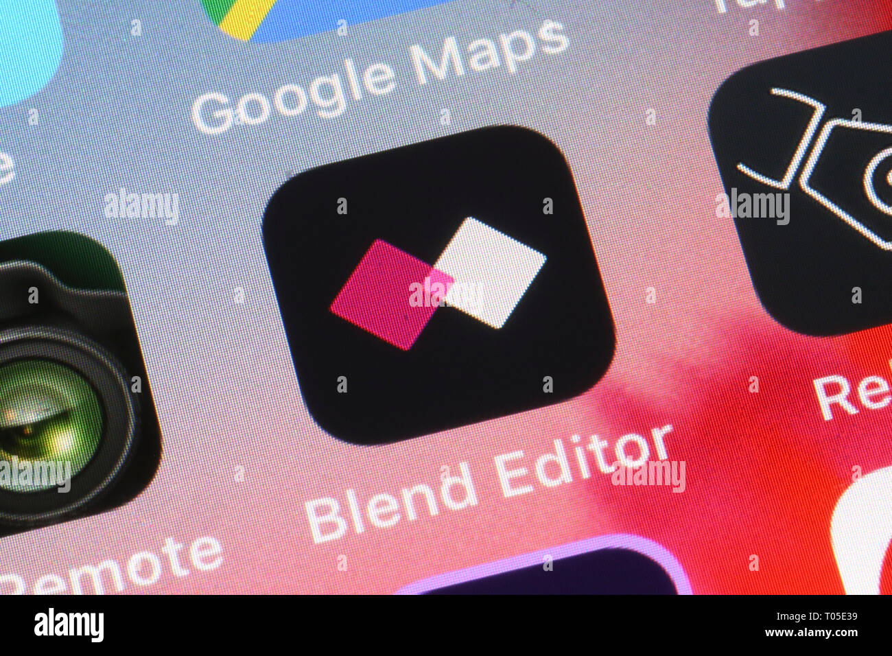 Blend editor hi-res stock photography and images - Alamy