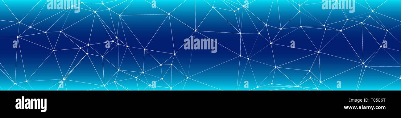Connected neural network vector abstract conception Stock Vector Image & Art - Alamy