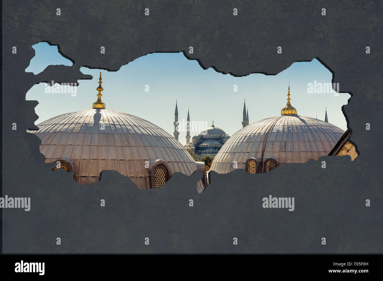 Roughly sketched out Map of Turkey as business concepts Stock Photo - Alamy