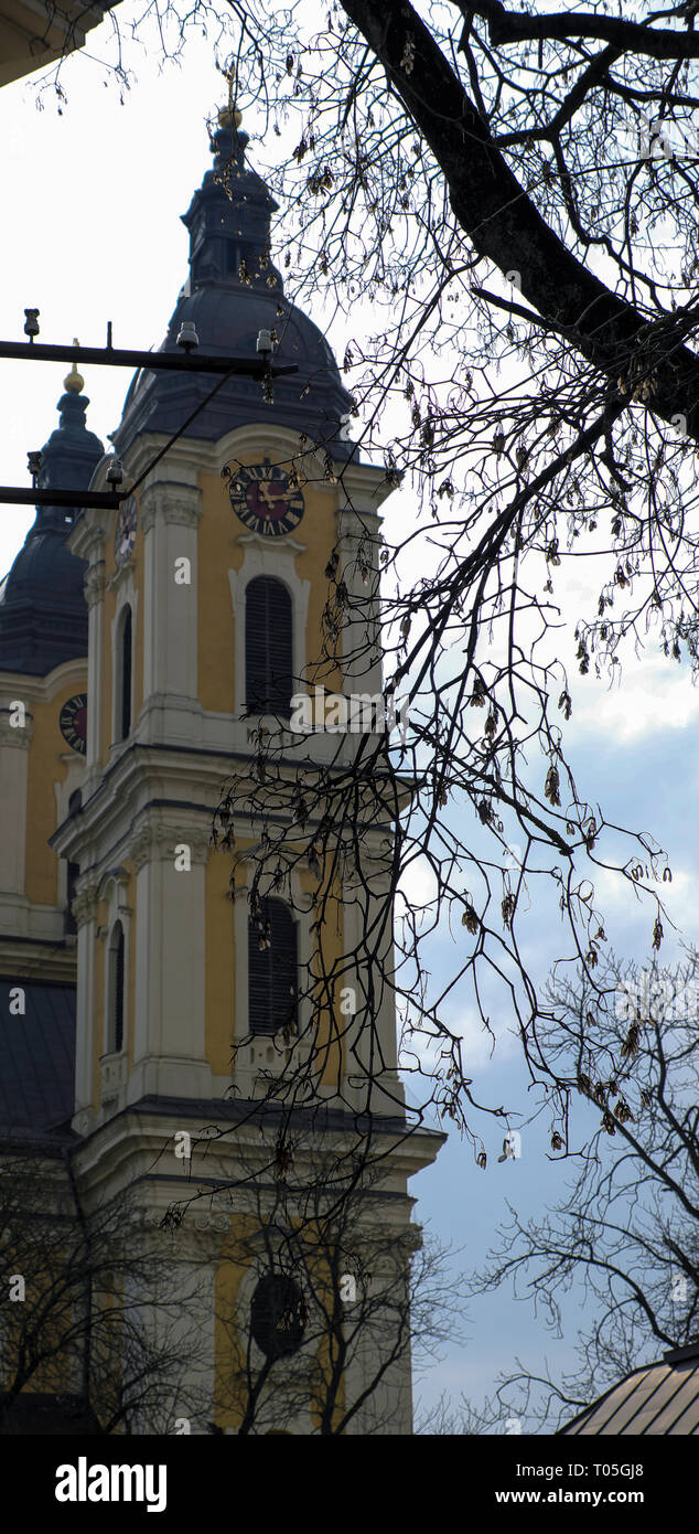 One of the main attractions is the holy trinity square hi-res stock ...