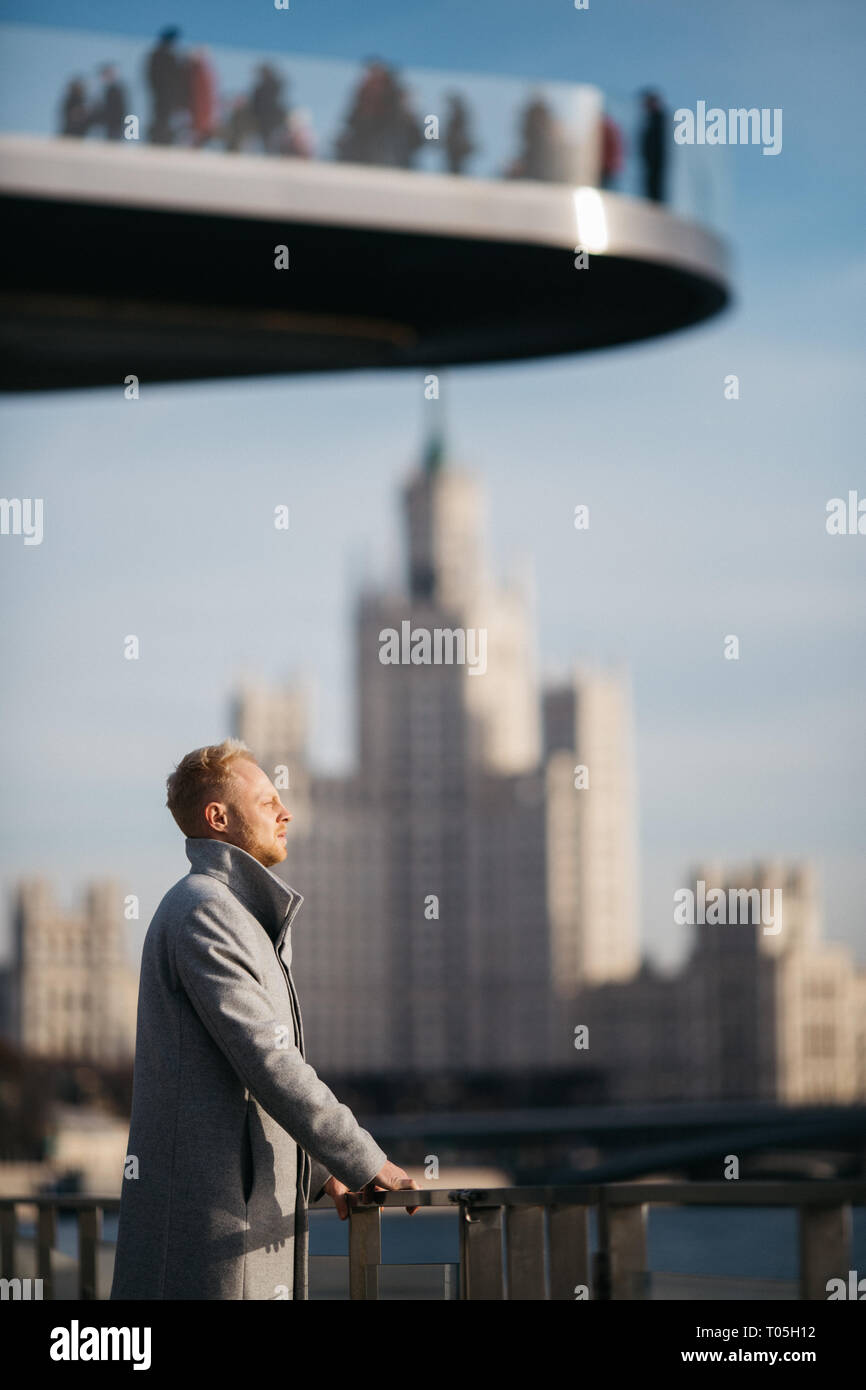 Man Standing Under Street Light High Resolution Stock Photography and ...