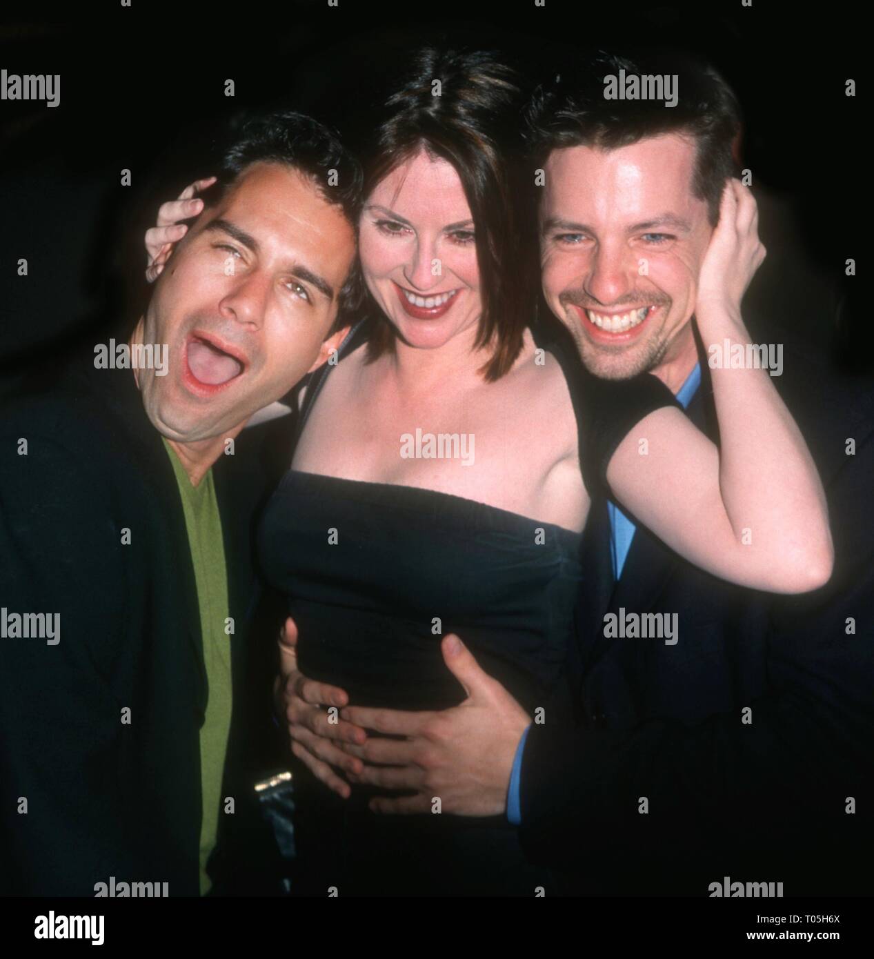 Sean Hayes Megan Mullally Eric McCormack At the Spy Bar 1999 Photo By ...