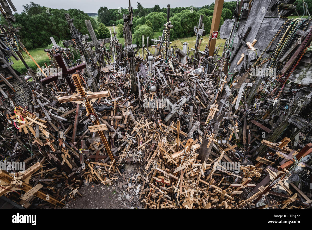 Pilgrims crosses hi-res stock photography and images - Alamy