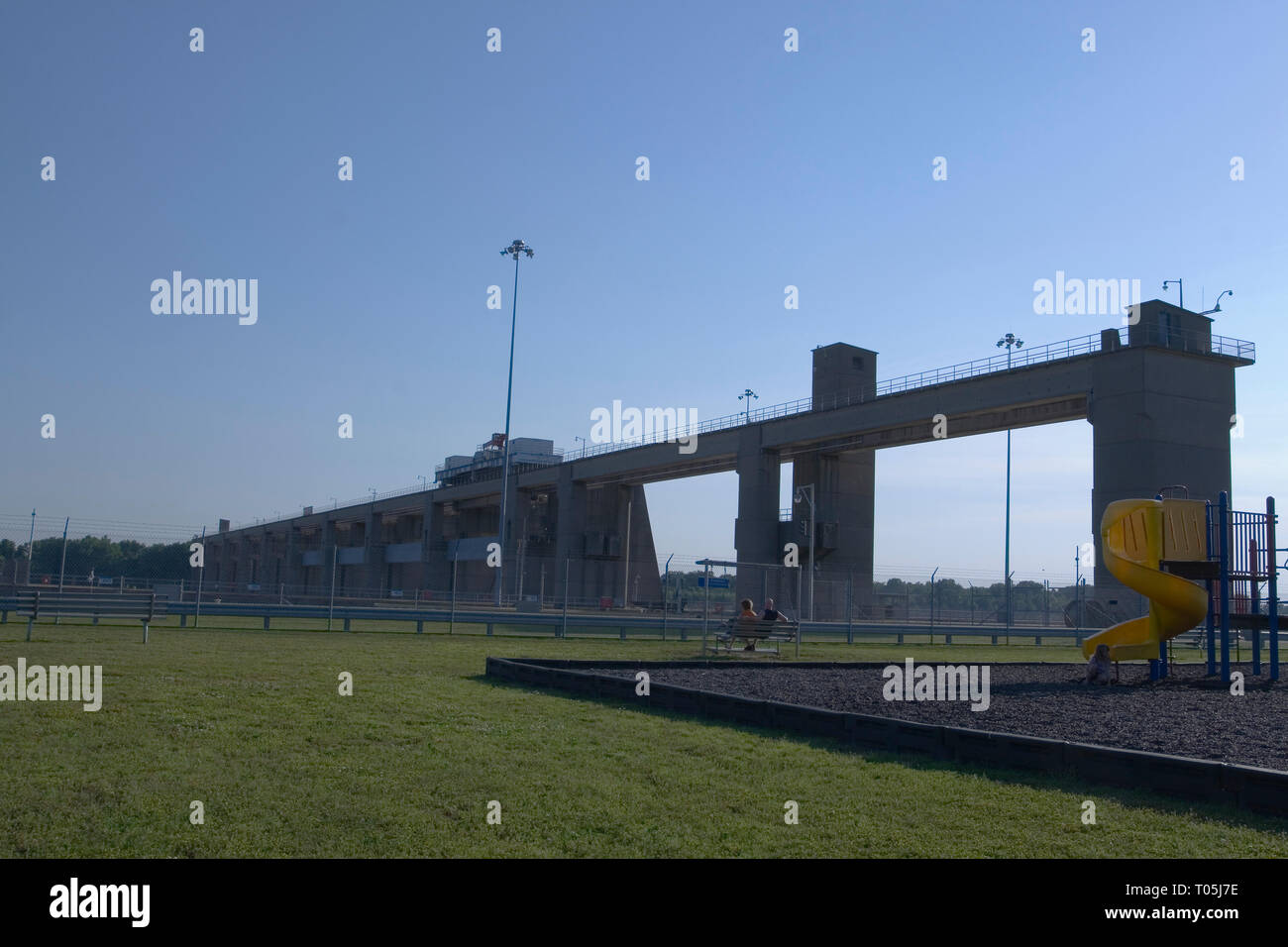 Newburgh Lock & Dam, Indiana Stock Photo - Alamy