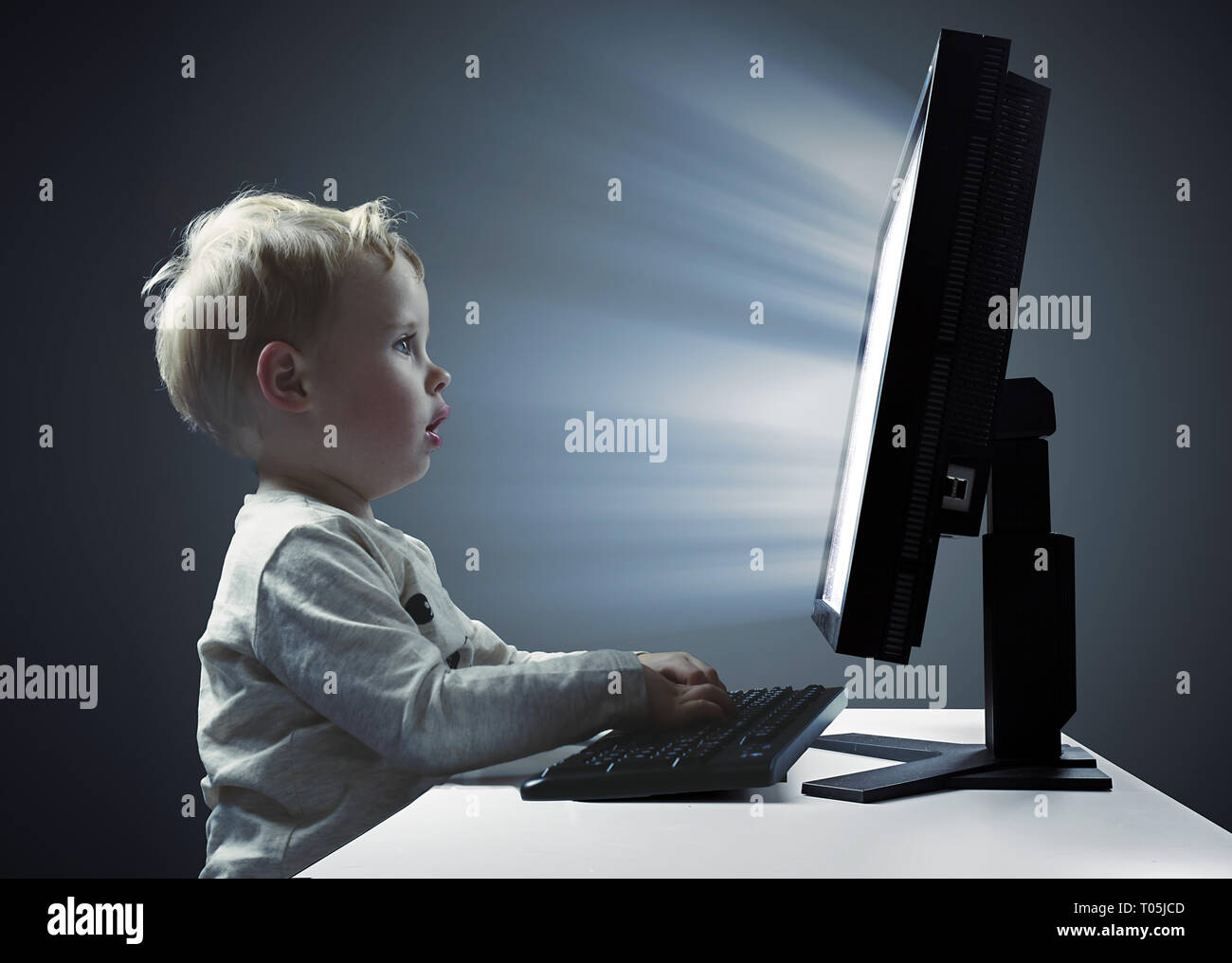Conceptual picture of the Internet risks symbol Stock Photo - Alamy